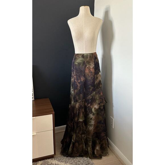 Rickie Freeman for Teri Jon | Skirts | Rickie Freeman Teri Jon Ruffled ...